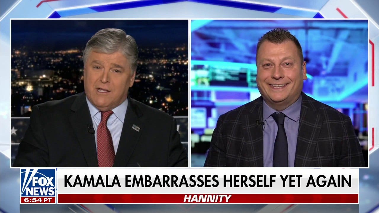 Jimmy Reacts To Kamalas Latest Bizarre Public Moment On ‘hannity