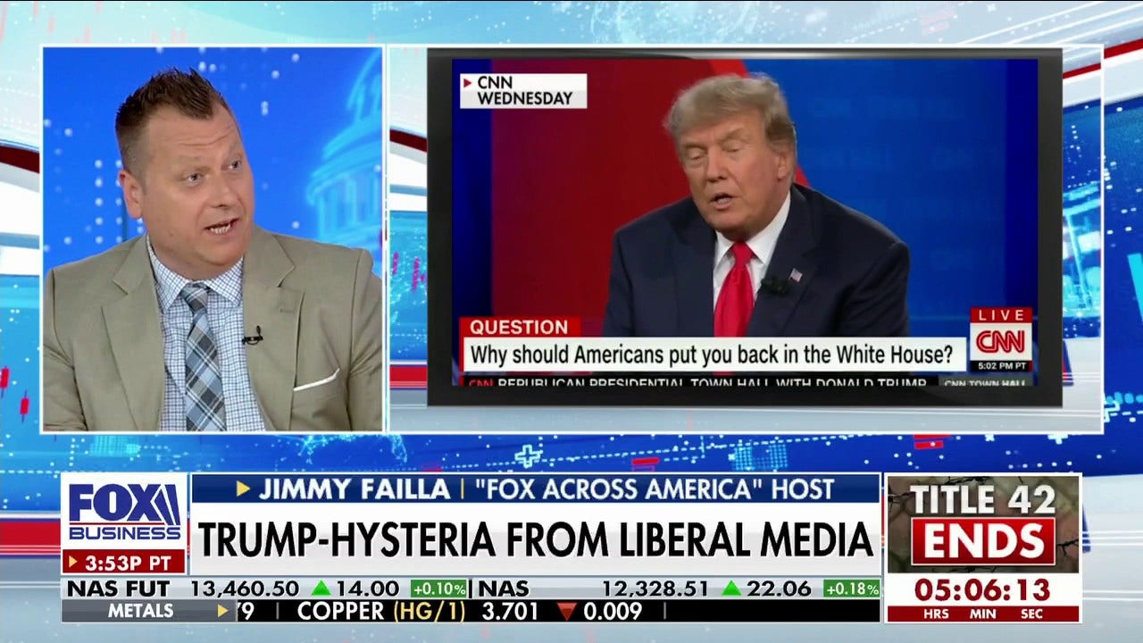 On ‘the Bottom Line Jimmy Reacts To The Lefts Meltdown Over Trumps