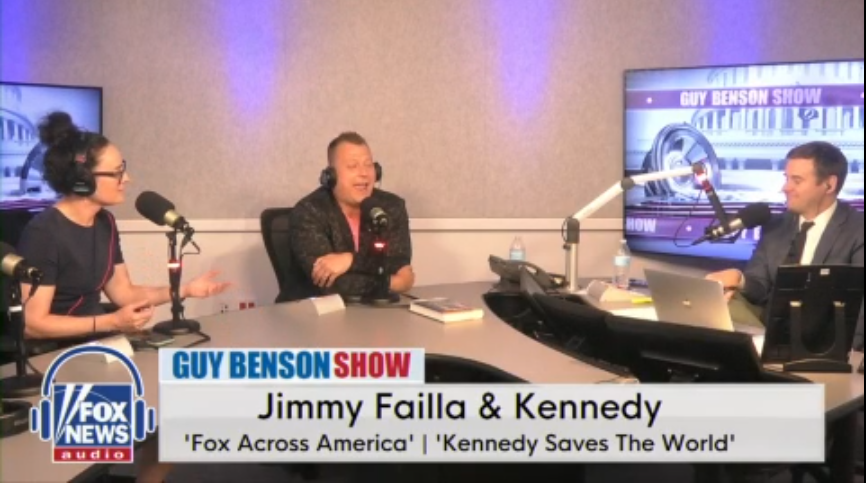 Must Watch: Jimmy Failla & Kennedy Crash the Guy Benson Show | Guy Benson