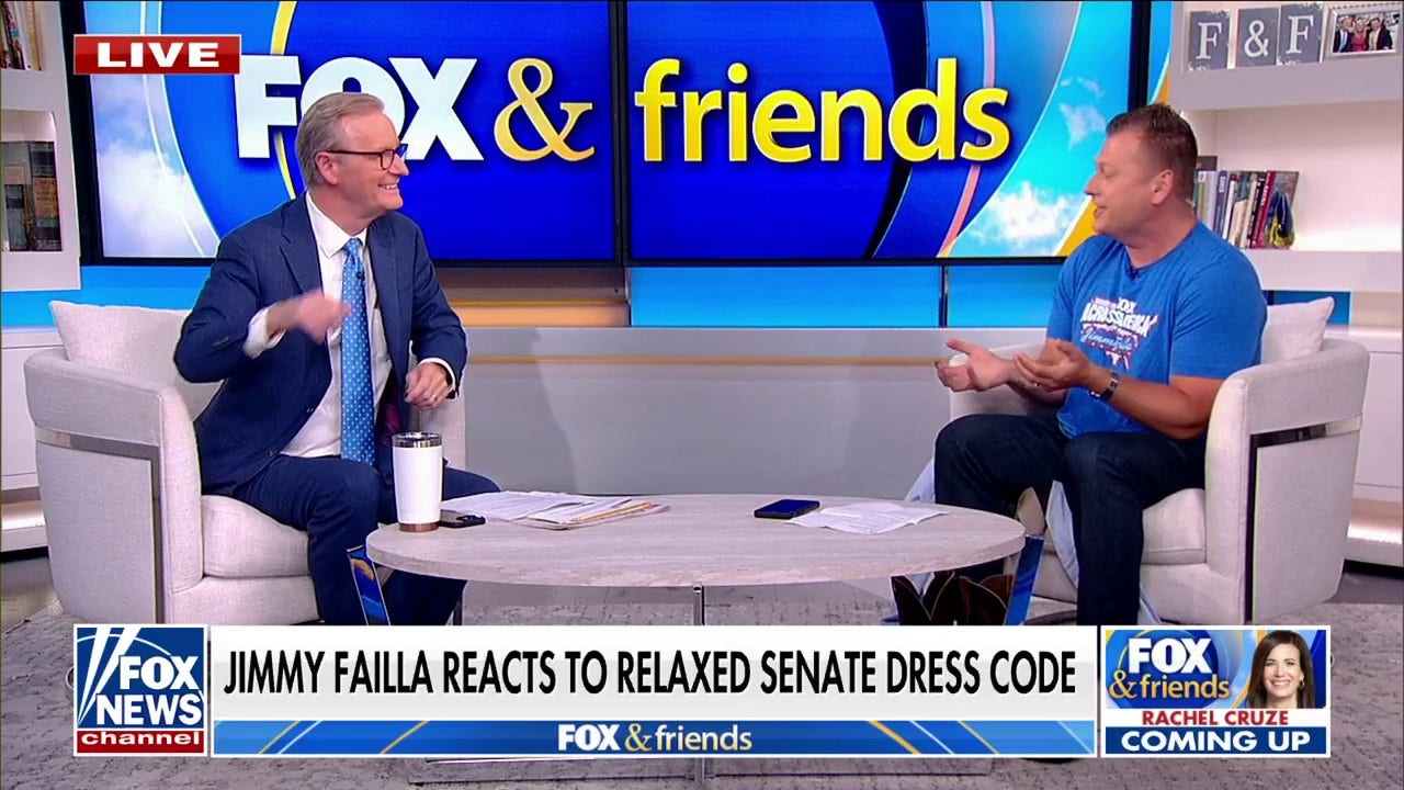 Jimmy Discusses The New Senate Dress Code On ‘Fox & Friends’ | Fox ...